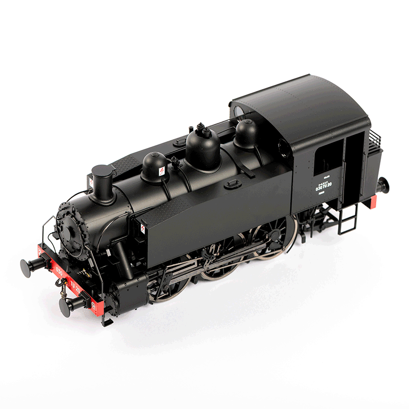Locomotive à vapeur 030 TU 20 (Nord - Calais), ép. III, SNCF, éch 0 ...