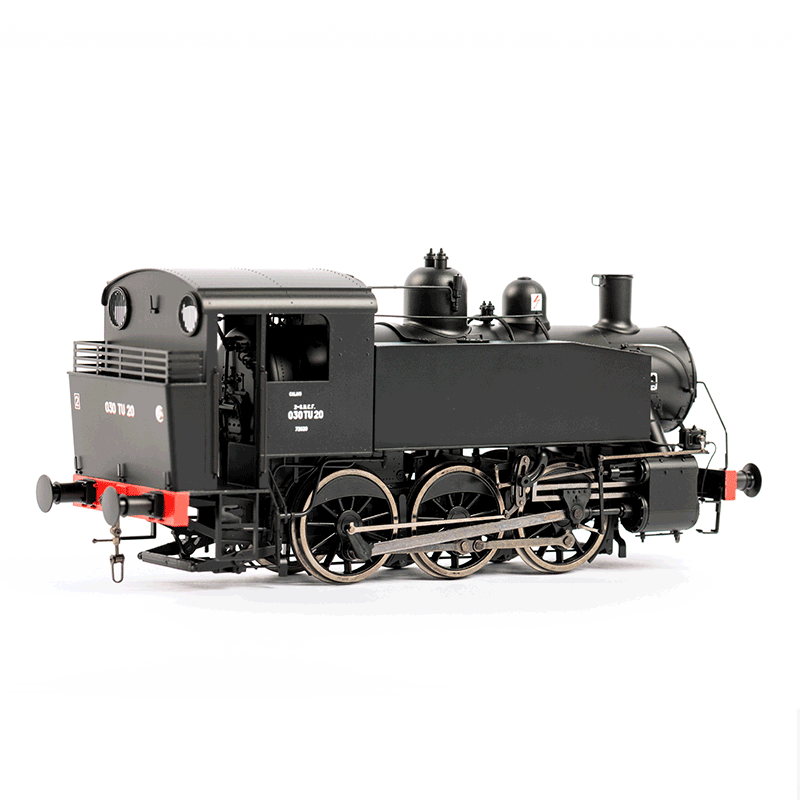 Locomotive à vapeur 030 TU 20 (Nord - Calais), ép. III, SNCF, éch 0 ...