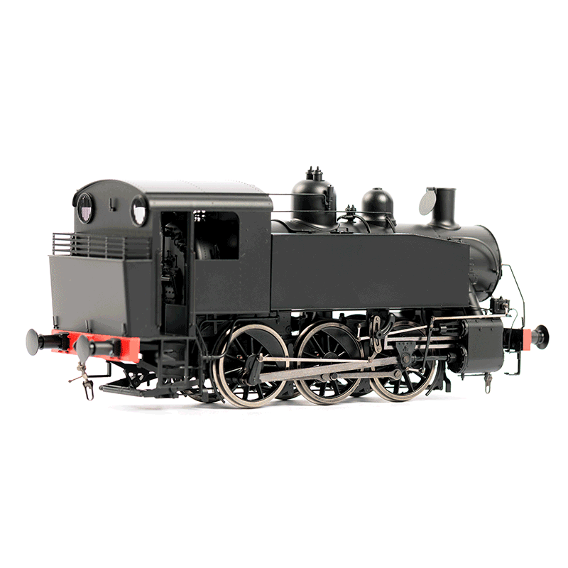 Locomotive à vapeur 030 TU noire, ép. III, SNCF, éch 0 | LR Presse