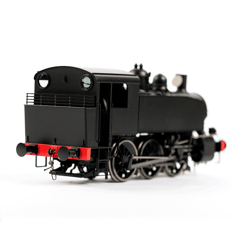 Locomotive à vapeur 030 TU noire, ép. III, SNCF, éch 0 | LR Presse