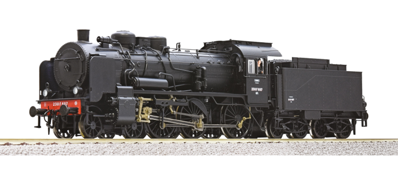 Locomotive à vapeur 230 F 607, ép. III, SNCF, analogique 2 rails (DC ...