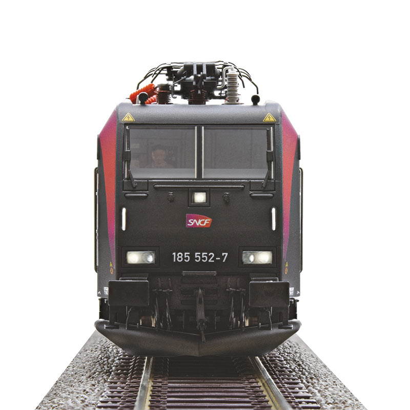 Locomotive électrique 185 552-7, MRCE, ép. VI, SNCF, numérique son 3 rails (AC) | LR Presse
